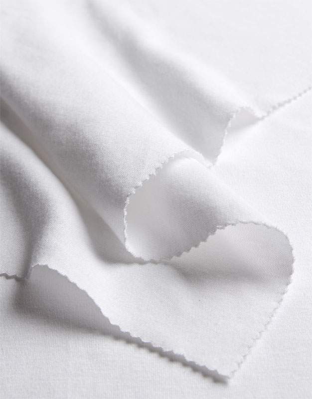 Interlock weiß, Knitted, Fabrics, white, Cotton, finest qual...