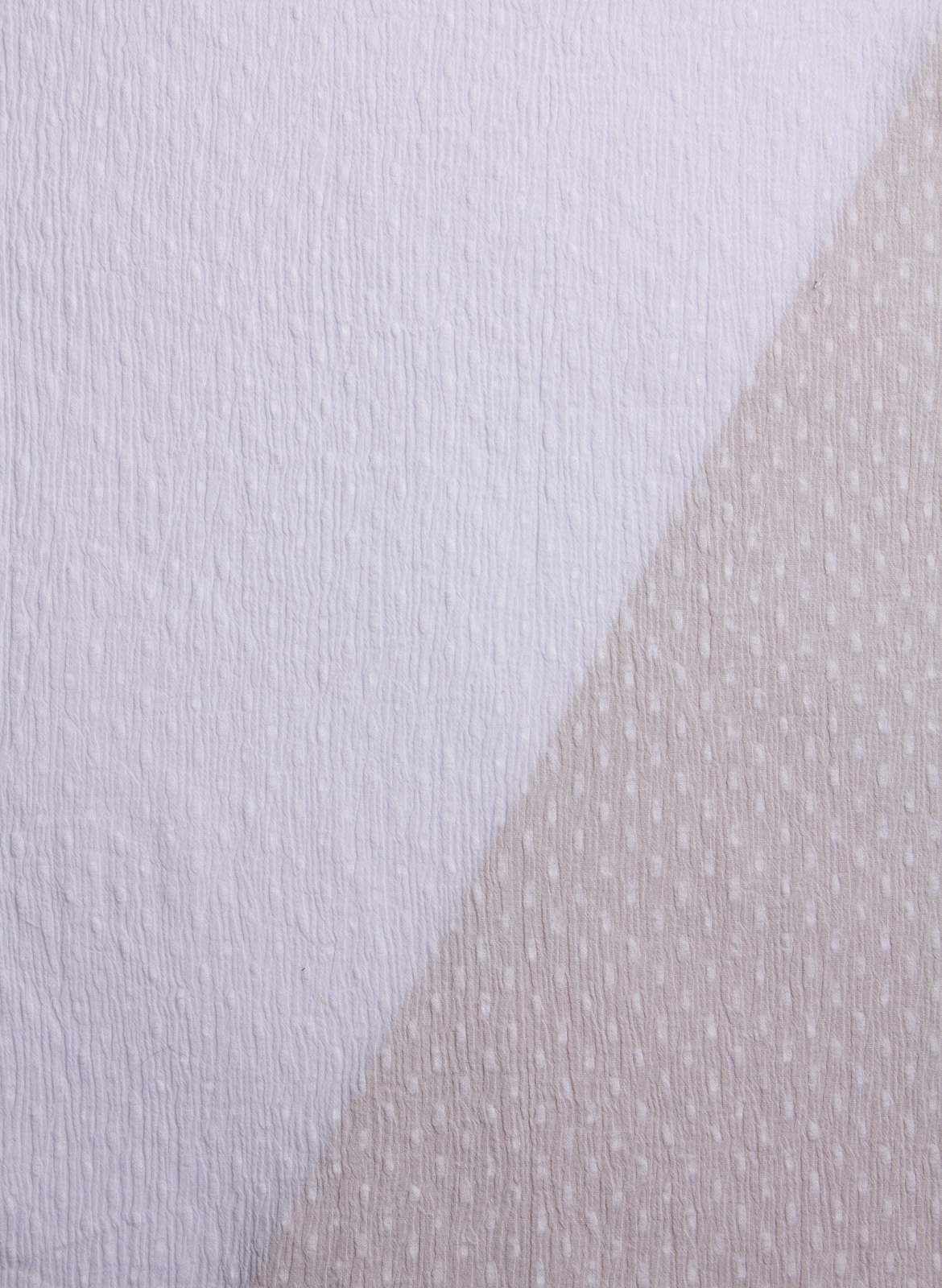 Bianastra, Krepp Stoff, weiß, Baumwolle, Tupfenkrepp in Schn...