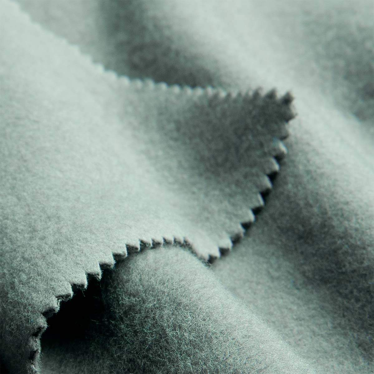 Bio-Bw-Fleece salbei, silbergrün, Baumwolle, kuschelweicher,...