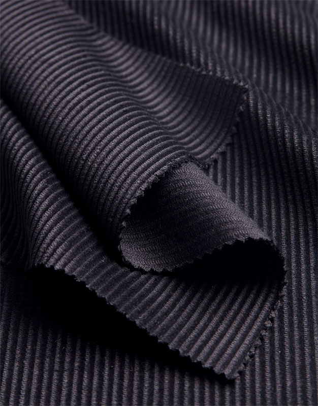 Bio-Cord schwarz 2, Woven, Fabrics, black, Cotton, Genoa cor...