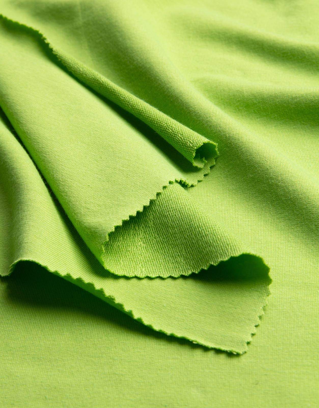 Elinor fresh apple, Reststück 250 cm, Sweatshirt Stoff, hell...