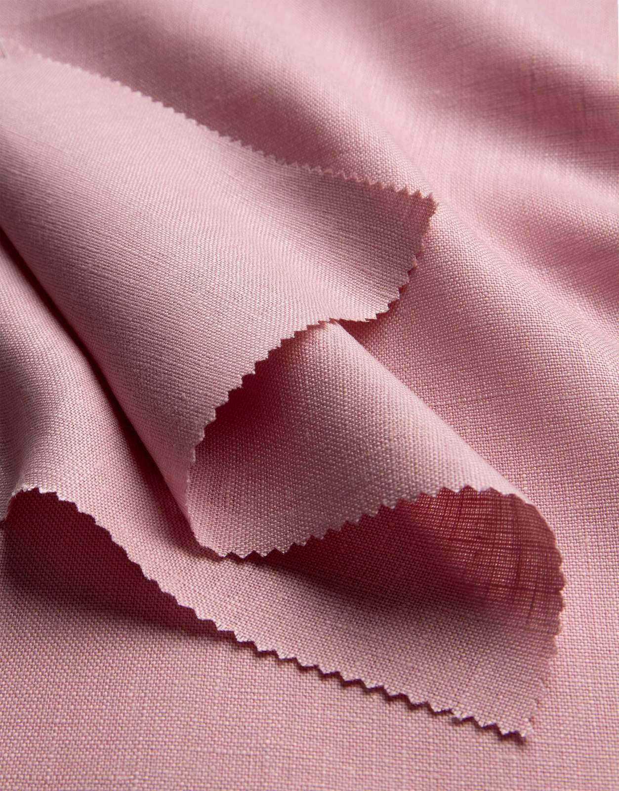 Linata altrosa, Reststück 60 cm, Gewebe, Leinen, altrosa, 16,, REST...