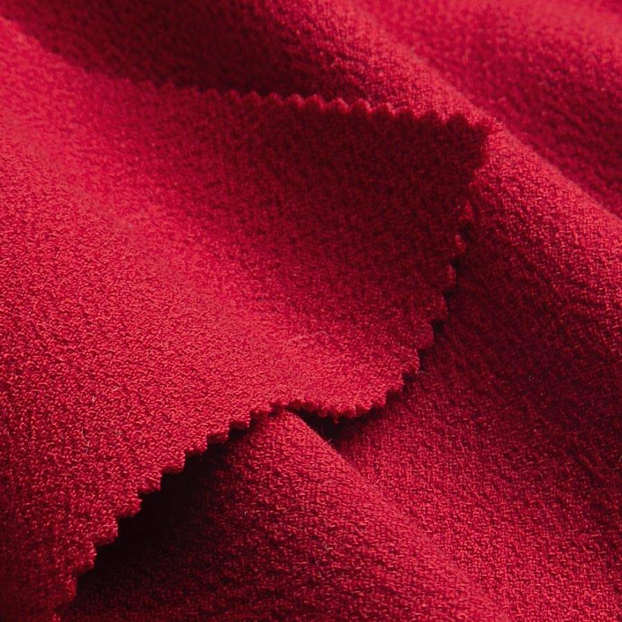 Lacrespa papavera, Mantelstoff, Italienischer Wollstoff Met...