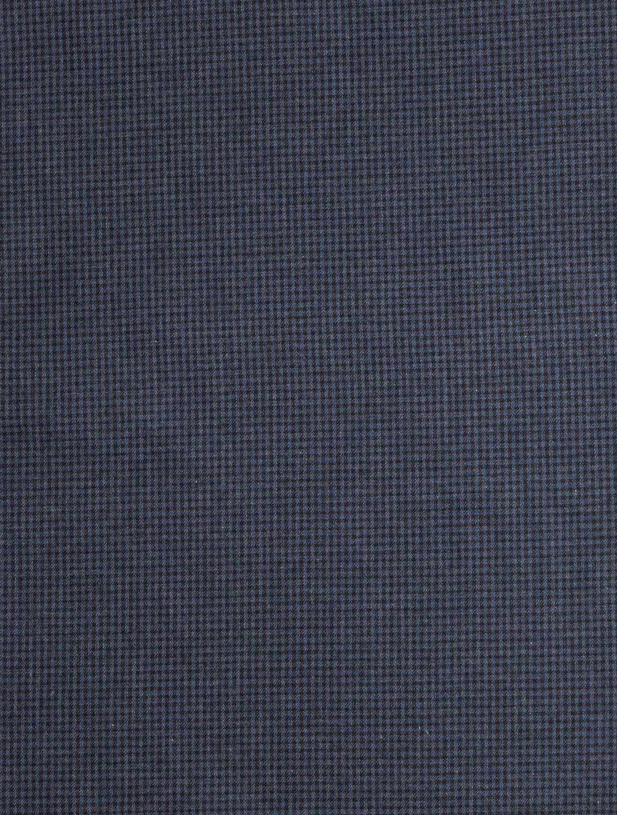 Valerina, Woven, Fabrics, blue, Cotton, Fine pepita pattern ...